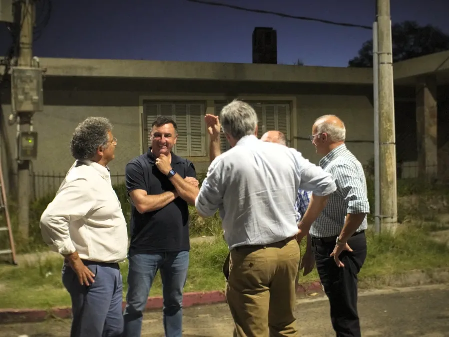 Carlos Albisu anunció avances en un proyecto de iluminación que ...